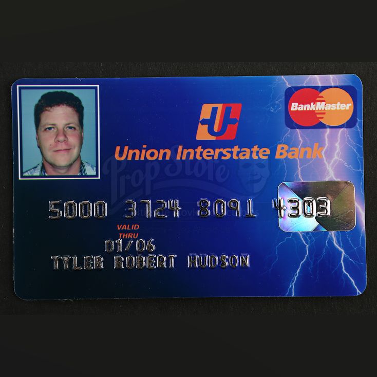 Tyler Robert Bob Hudsons (Michael Cudlitz) Credit Card | PRISON BREAK ...