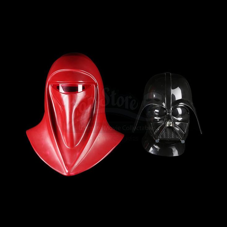 Darth Vader and Emperors Royal Guard Helmets | STAR WARS: RETURN OF THE ...