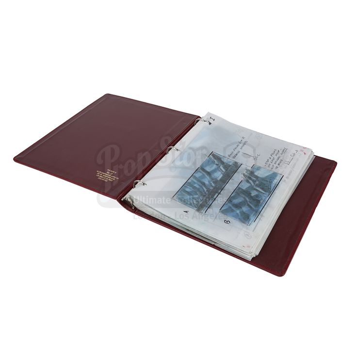 Folder of Hand-painted Production Storyboards | MUMMY: TOMB OF THE ...