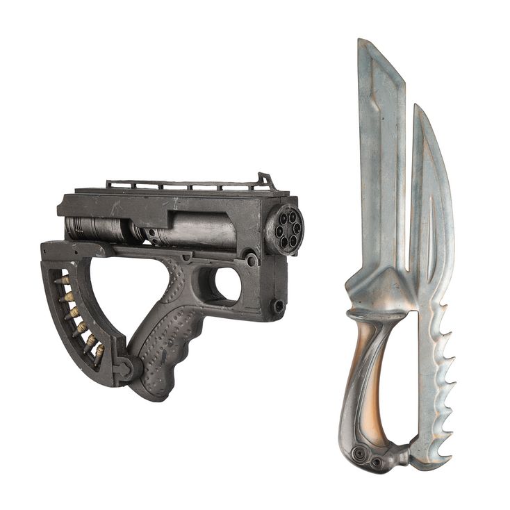 Razos (Doona Bae) Stunt Gun and Knife | JUPITER ASCENDING (2015)