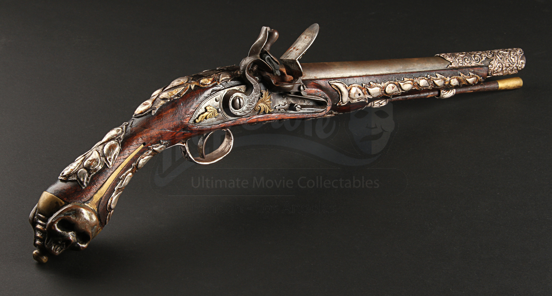 Captain Barbossas (Geoffrey Rush) Hero Flintlock Pistol | Prop Store ...
