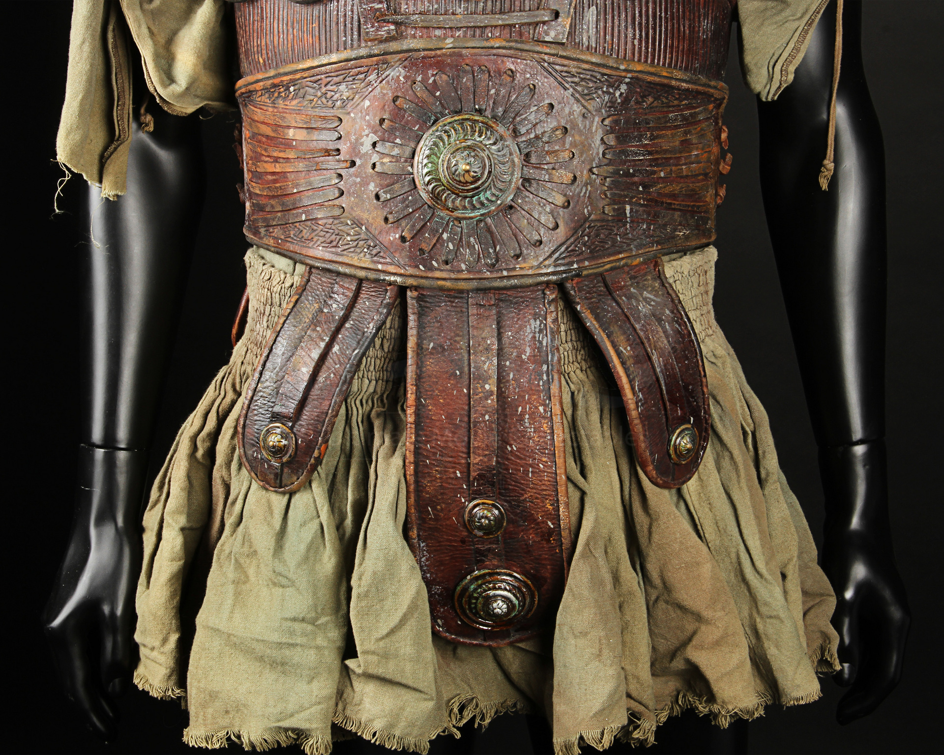 Greek Upper Body Armour And Tunic | Prop Store - Ultimate Movie ...