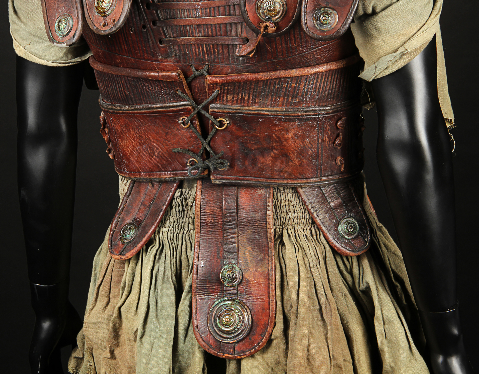 Greek Upper Body Armour And Tunic | Prop Store - Ultimate Movie ...