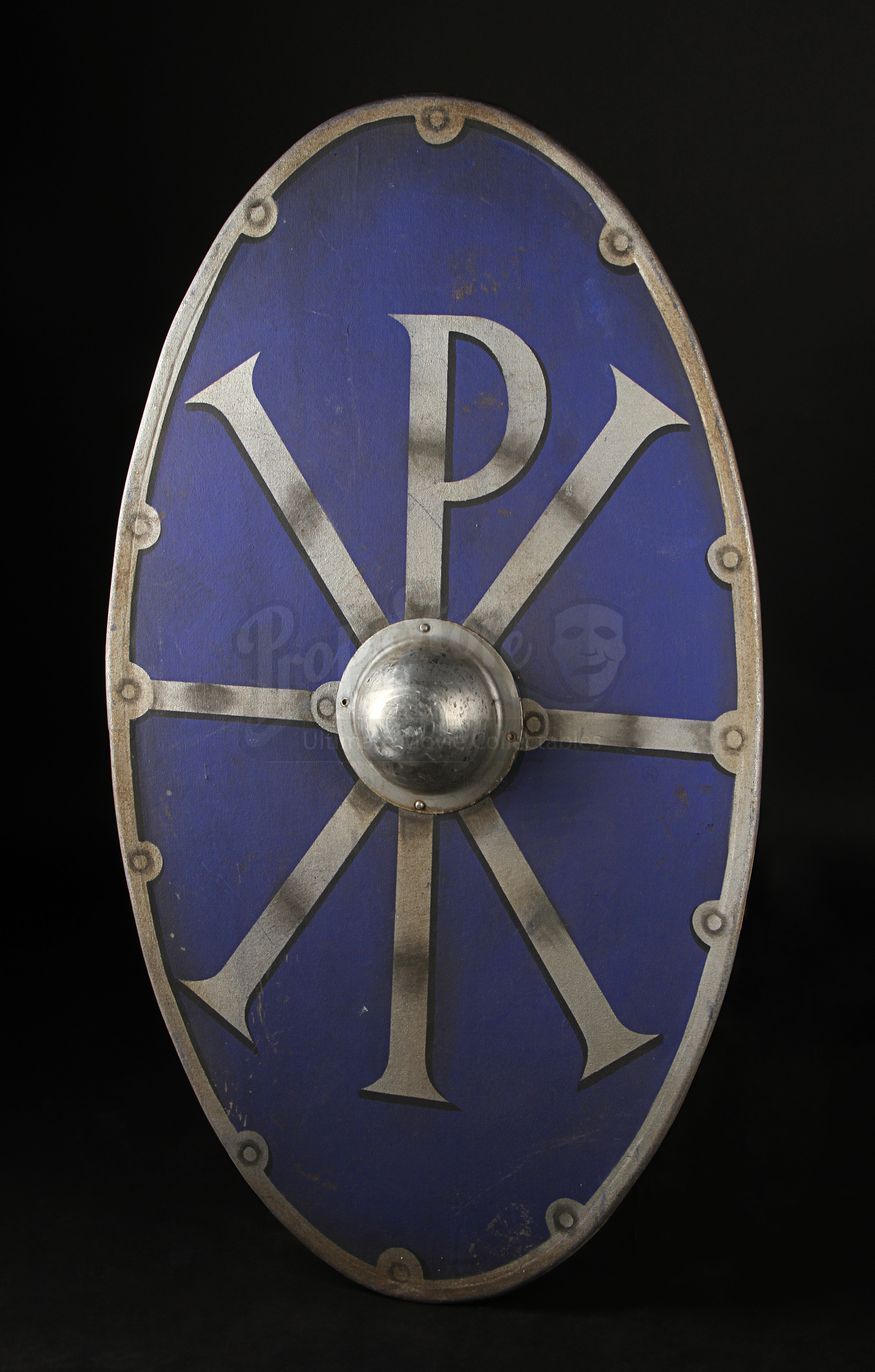 Blue Roman Cavalry Shield | Prop Store - Ultimate Movie Collectables