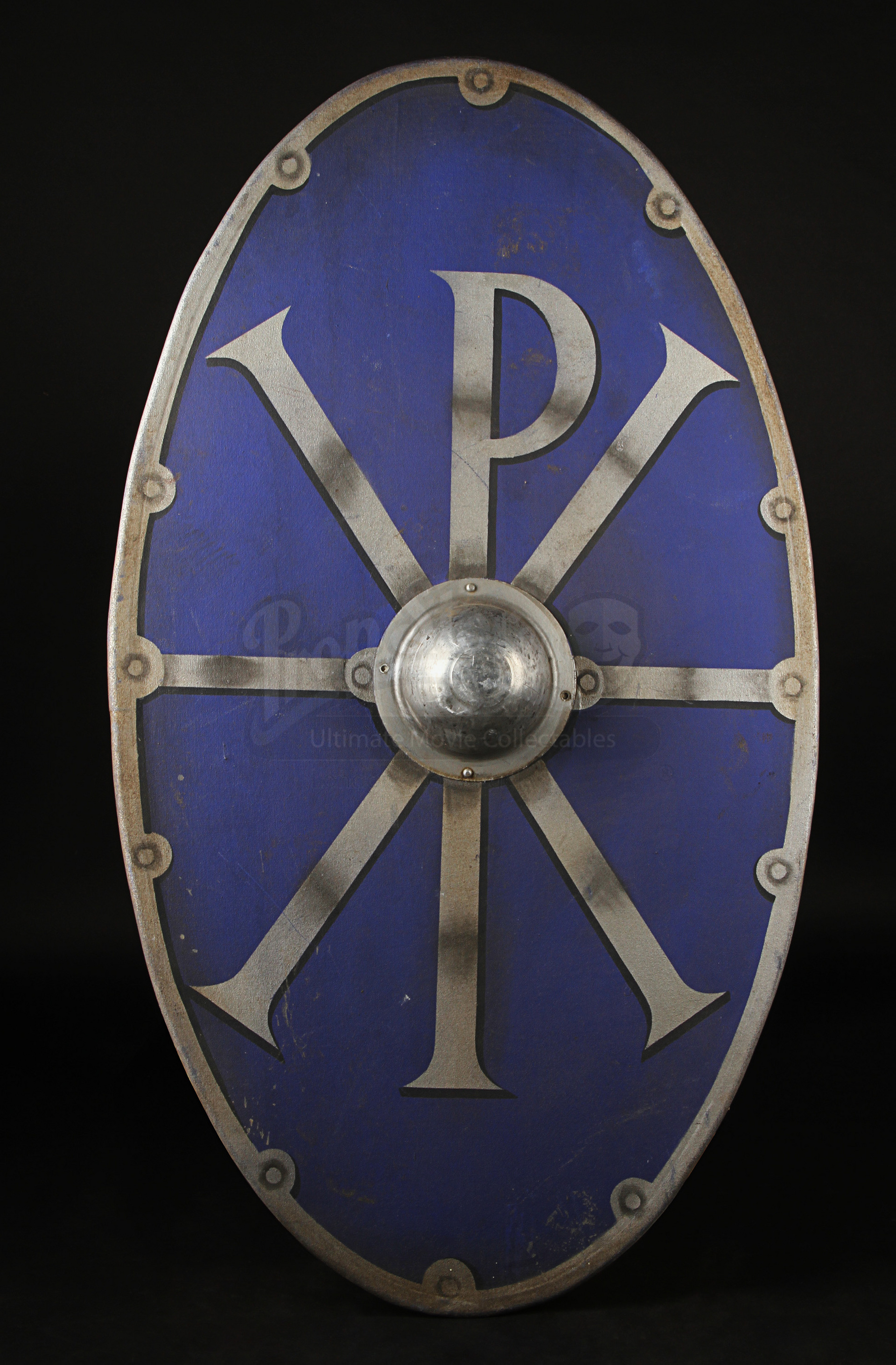 Blue Roman Cavalry Shield | Prop Store - Ultimate Movie Collectables