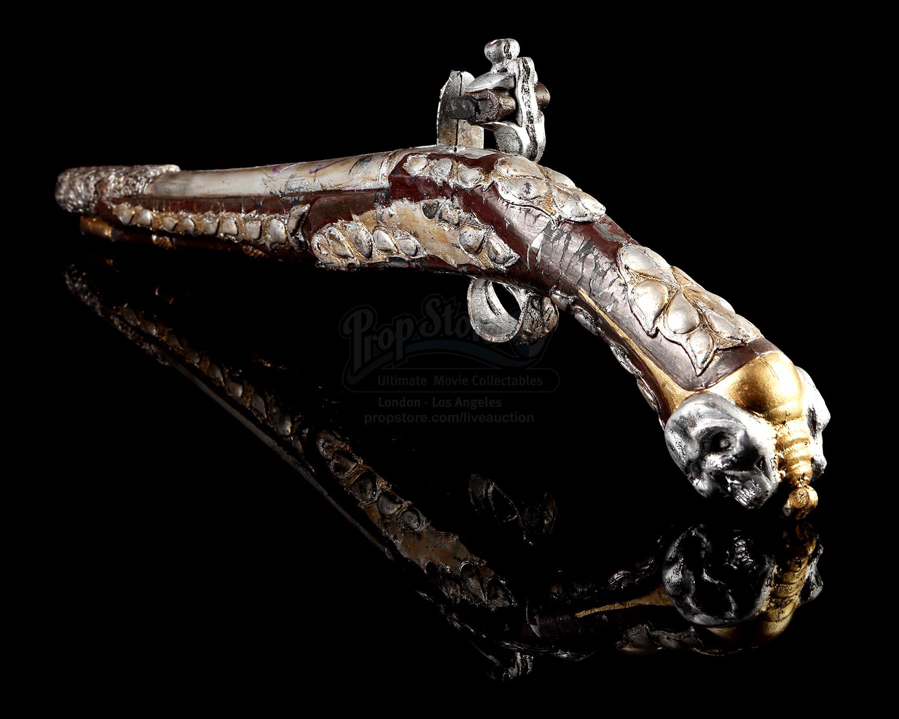 Captain Barbossas (Geoffrey Rush) Stunt Flintlock Pistol | Propstore ...