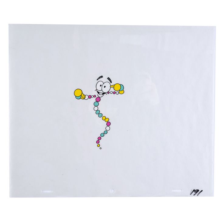 Lot 879 - Mr. DNA (Greg Burson) Animation Cel and Hand-Illustrated ...