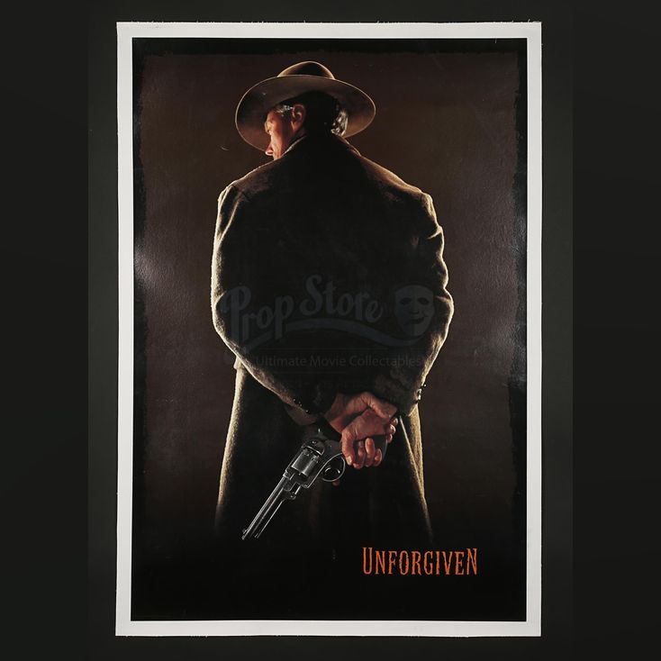 Unforgiven US 1-Sheet Advance Poster (1992) | UNFORGIVEN (1992)