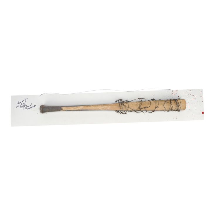 Lot 503 - Negans (Jeffrey Dean Morgan) Lucille Bat | WALKING DEAD, THE ...