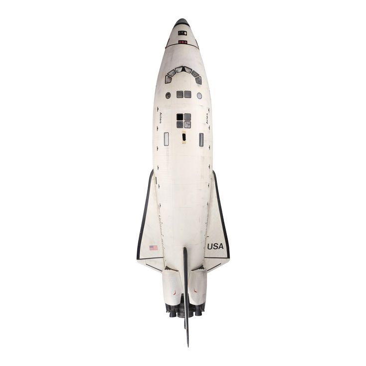 Lot # 288: ROCKETMAN (1997) - Screen-Matched Aries Space Shuttle Model ...