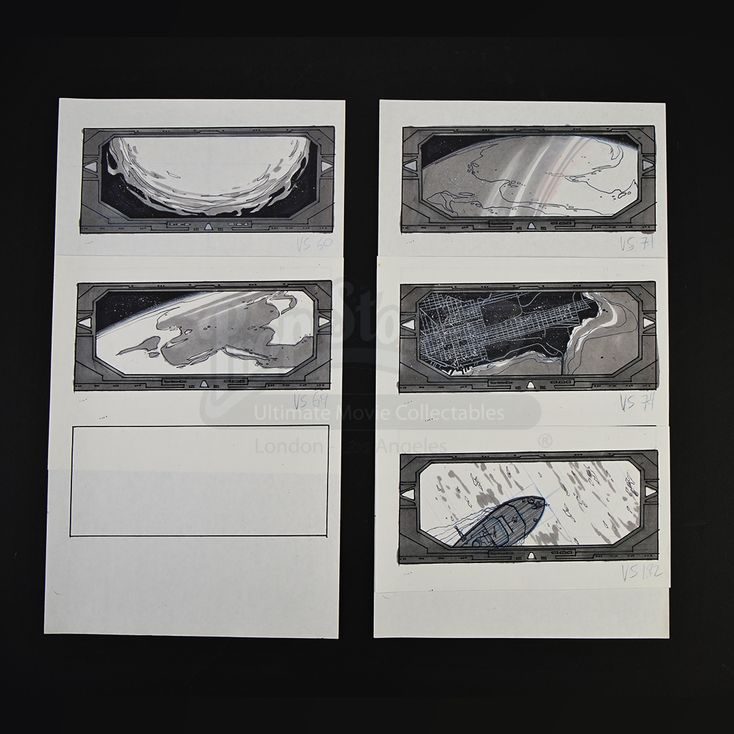 Hand-Drawn Nilo Rodis-Jamero Storyboards - Bird of Prey and Golden Gate ...