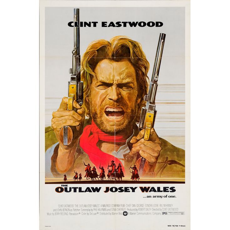 One Sheet Poster - (27 x 41 Folded Artist Roy Anderson) | OUTLAW JOSEY ...