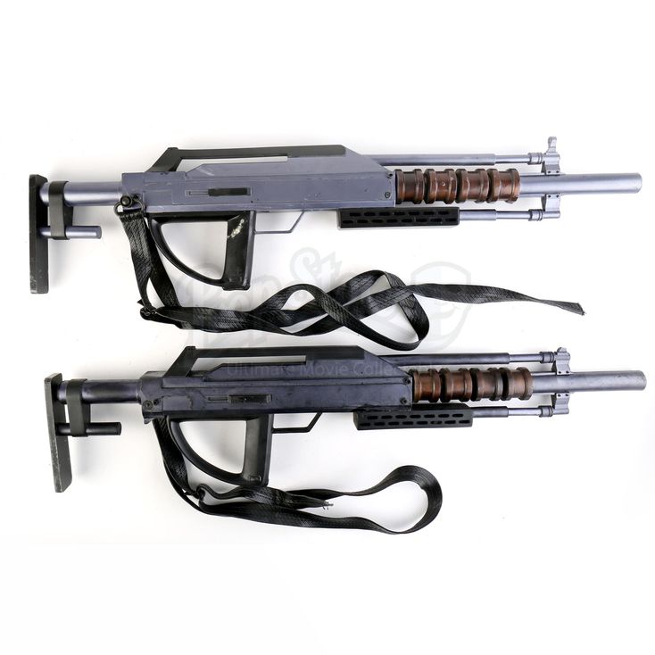 Two Erudite Mutiny Rifles | DIVERGENT (2014)