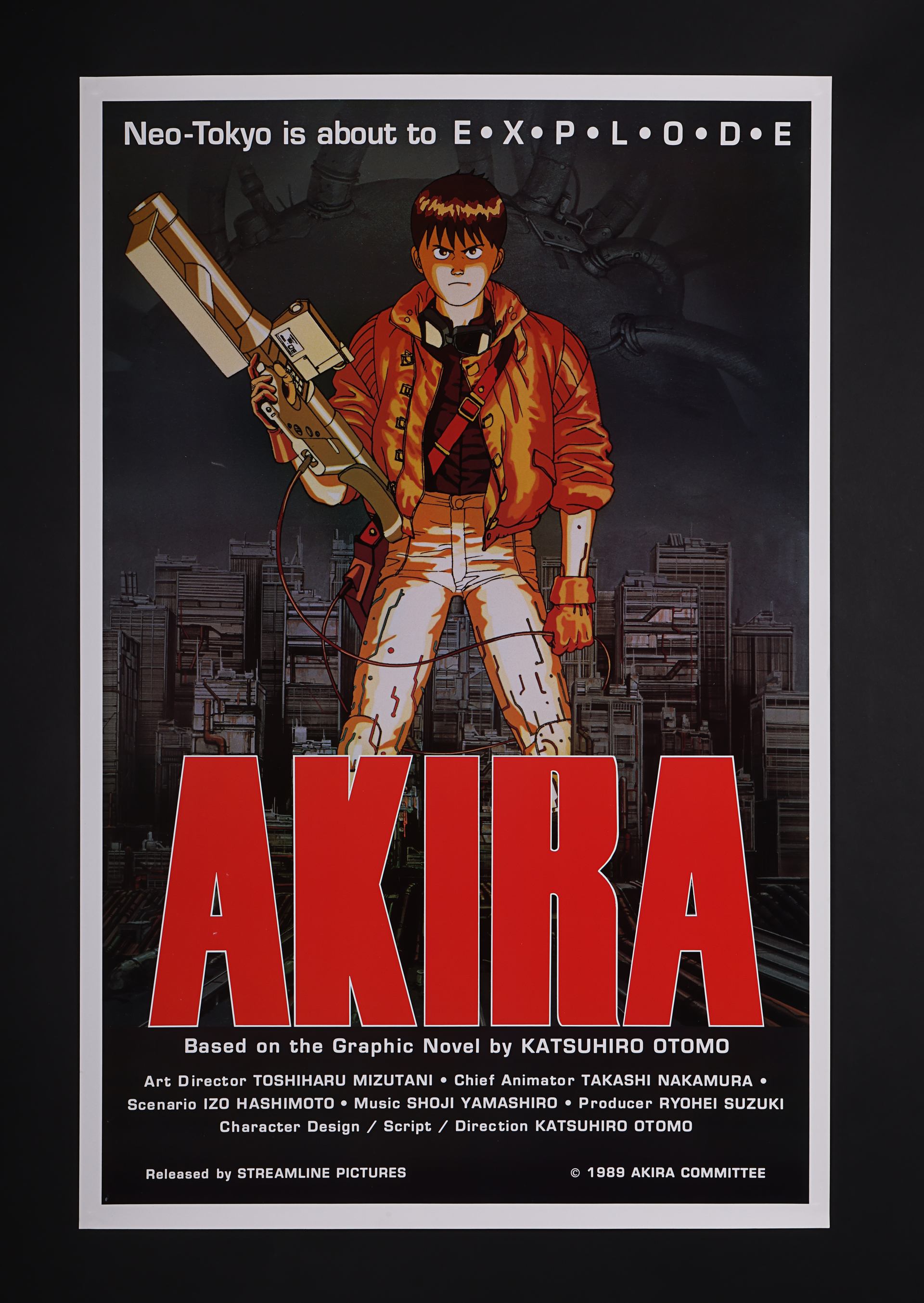 Lot #11 - AKIRA (1988) - US One-Sheet, 1989