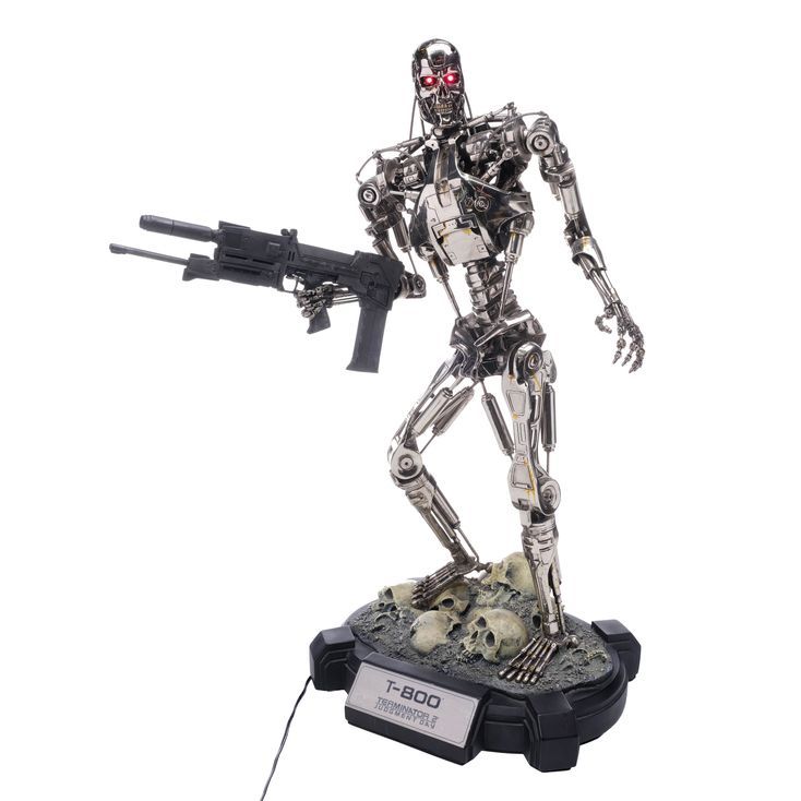 Cinemaquette T-800 Endoskeleton 13 Scale Figurine | TERMINATOR 2 ...