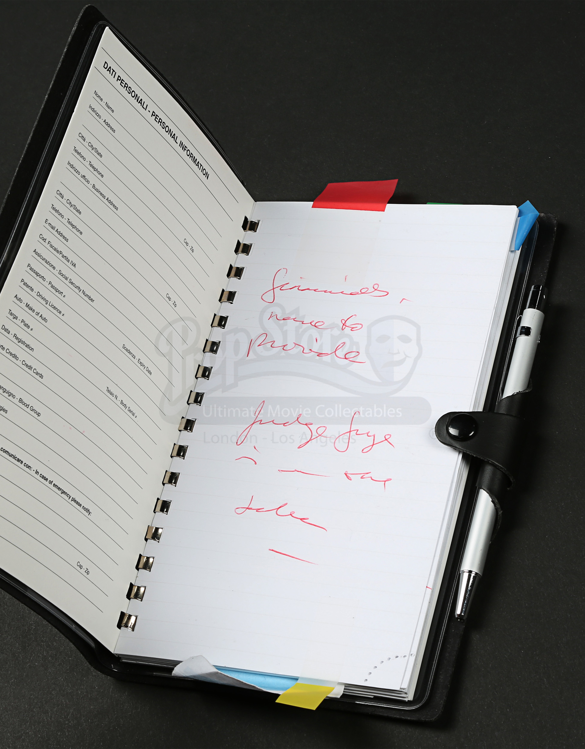 Detective Nola Falacci (Alicia Witt) Personal Effects | Prop Store ...