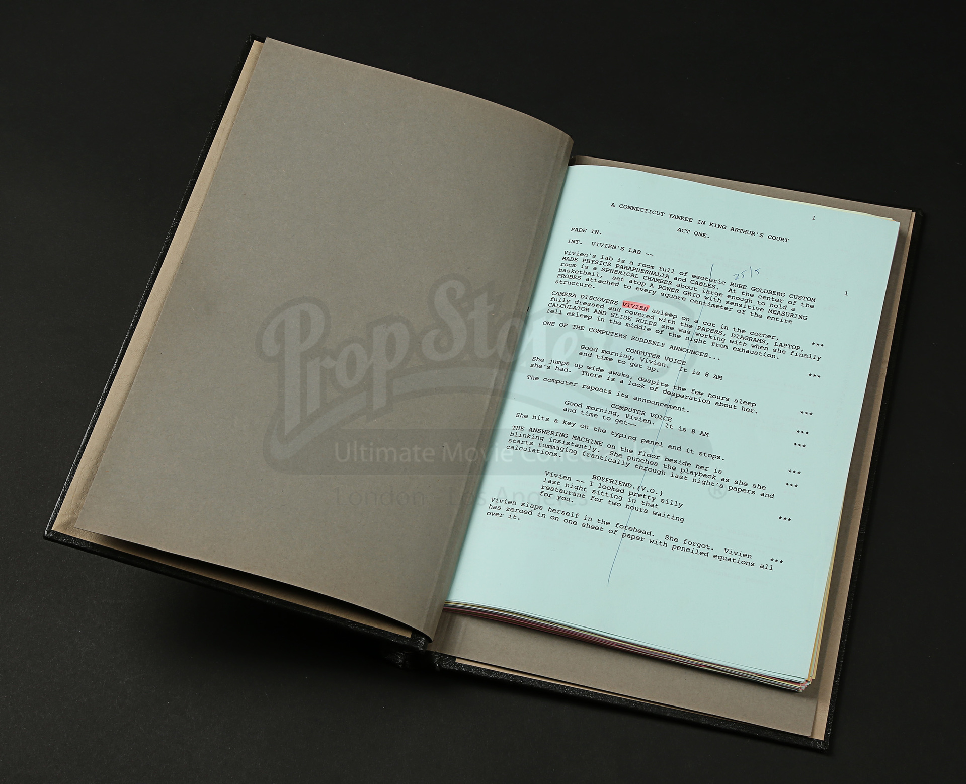 Revised Script | Prop Store - Ultimate Movie Collectables