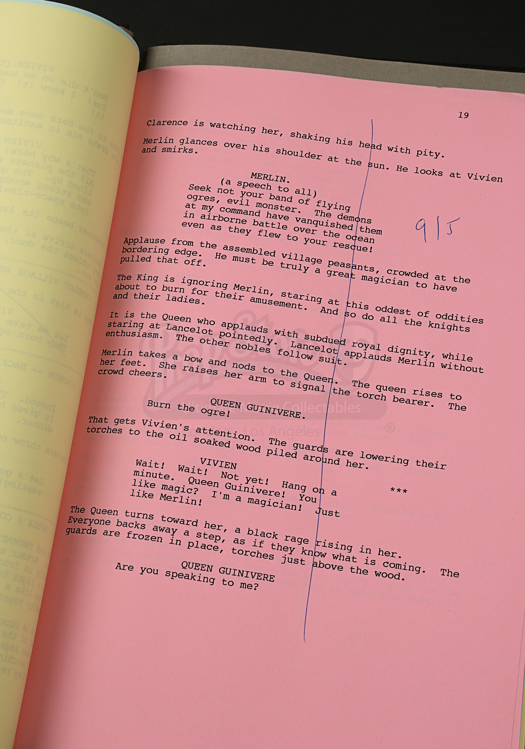 Revised Script | Prop Store - Ultimate Movie Collectables