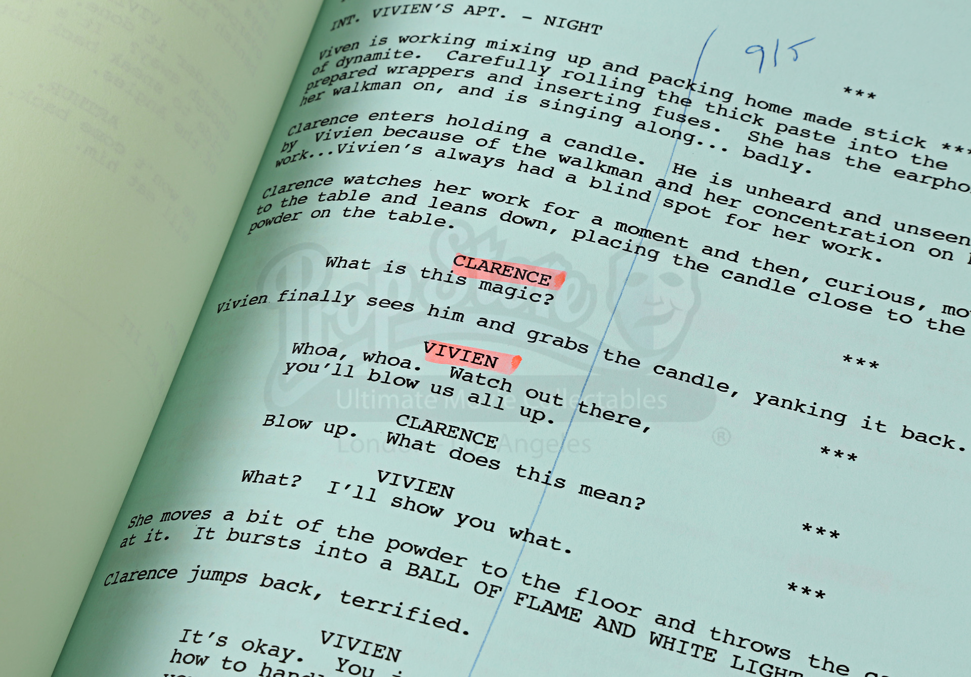 Revised Script | Prop Store - Ultimate Movie Collectables