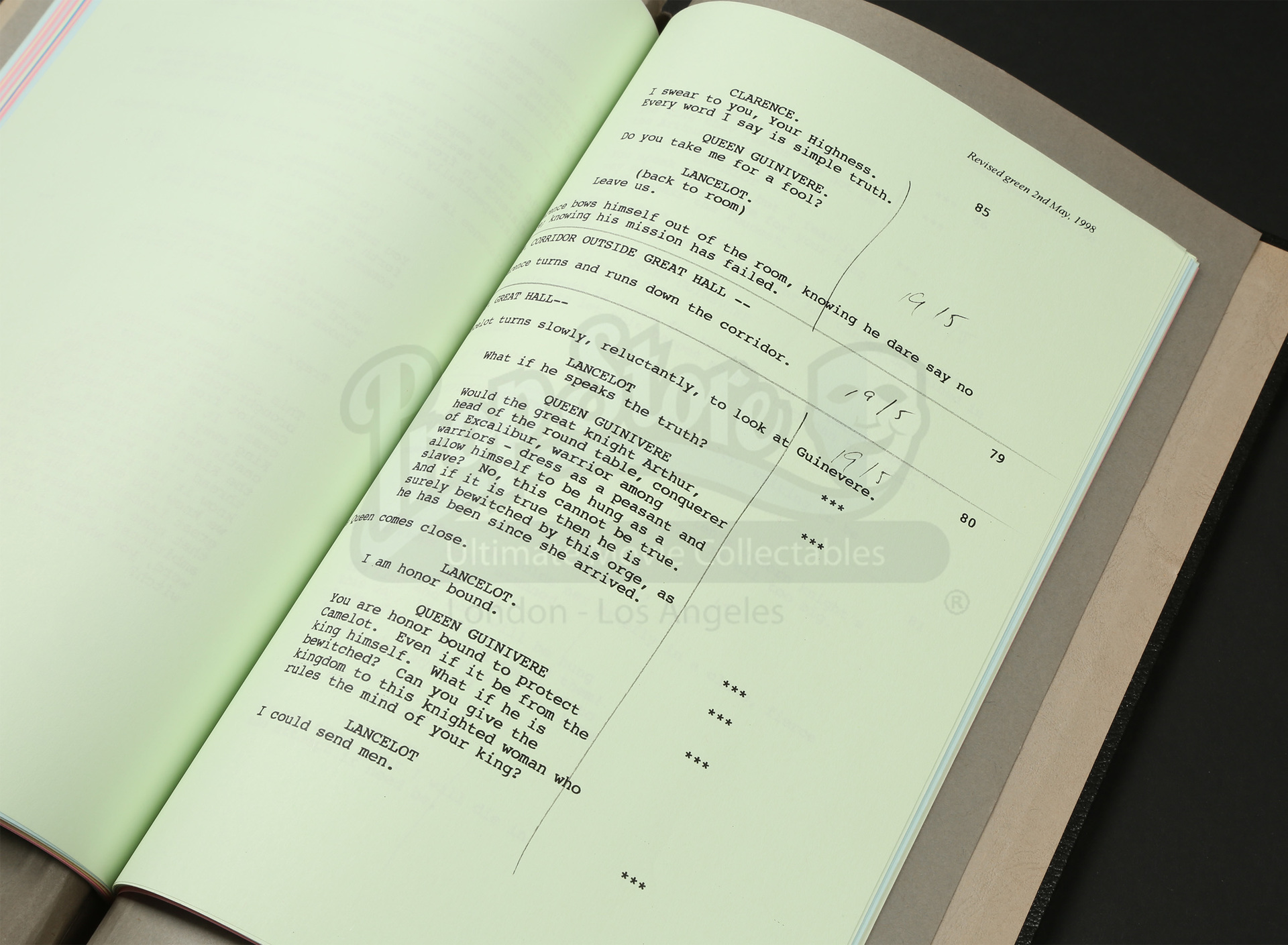 Revised Script | Prop Store - Ultimate Movie Collectables