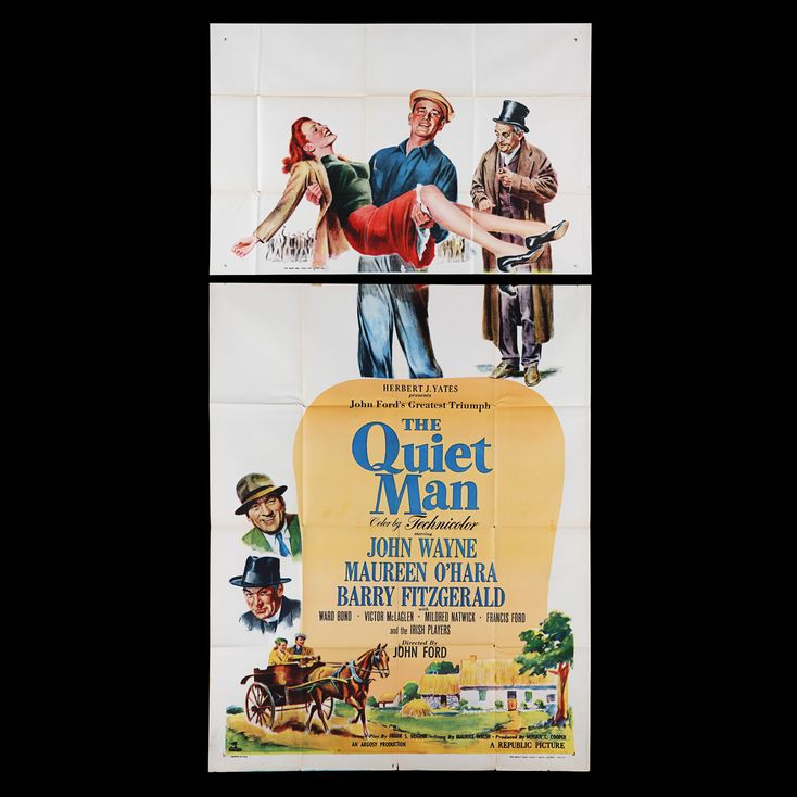 US Three-Sheet, 1952 | QUIET MAN, THE (1952)