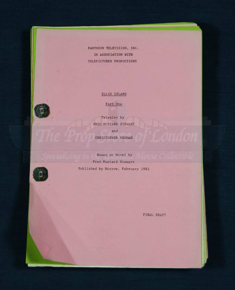 Production Used Script | Prop Store - Ultimate Movie Collectables