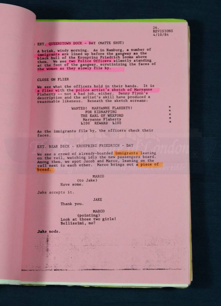 Production Used Script | Prop Store - Ultimate Movie Collectables