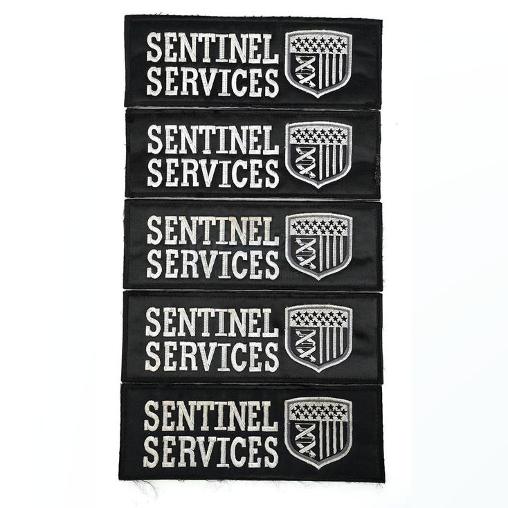 Collection of Sentinel Services Patches | #N# GIFTED, THE (2017)