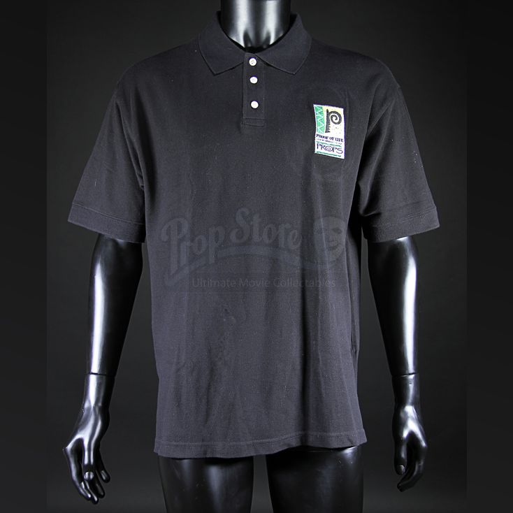 Black Prop Department Crew T Shirt | PROOF OF LIFE (2000)