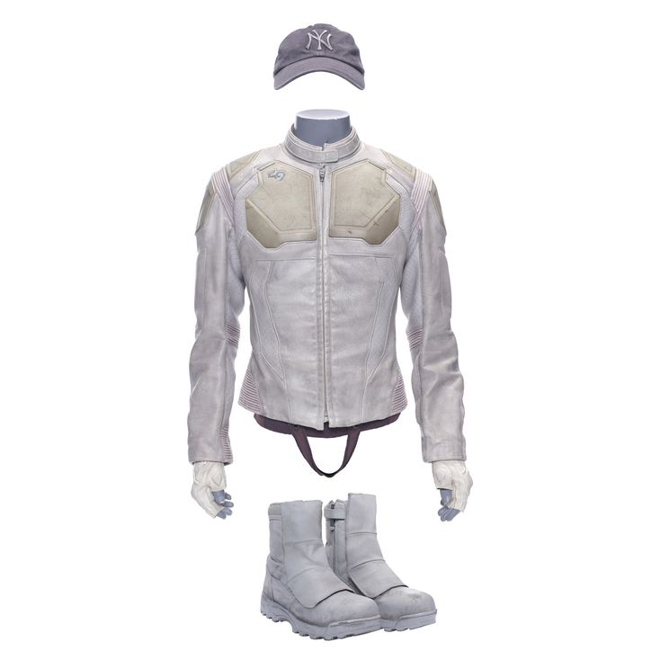 Lot 276 - Jacks (Tom Cruise) Poster-matched Leather Technicians Jacket ...