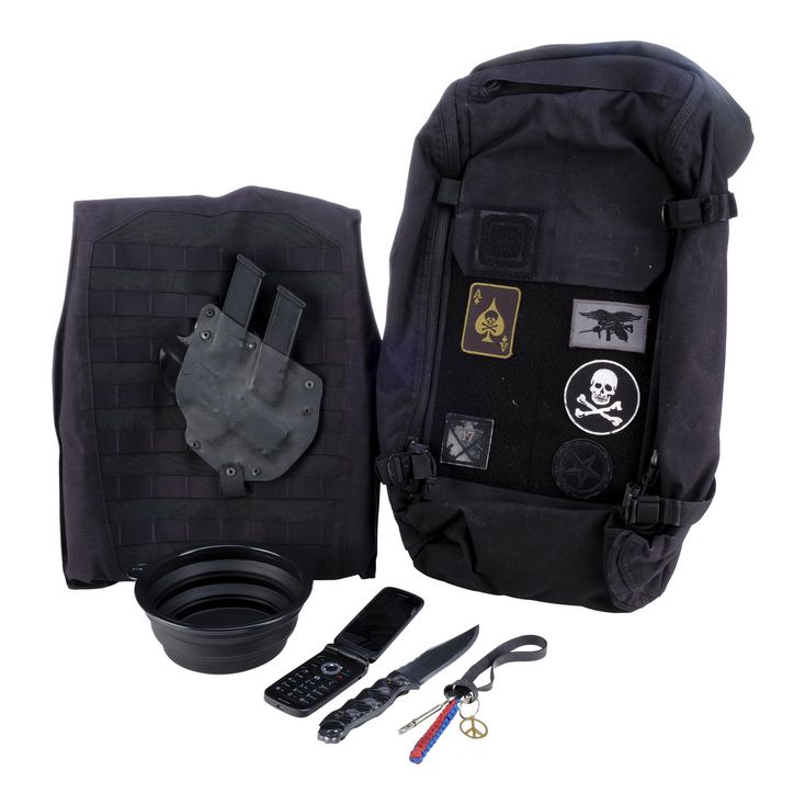 Lot 175 JOHN WICK CHAPTER 4 (2023) Trackers Backpack with Accessories | JOHN WICK: CHAPTER 4 (2023)