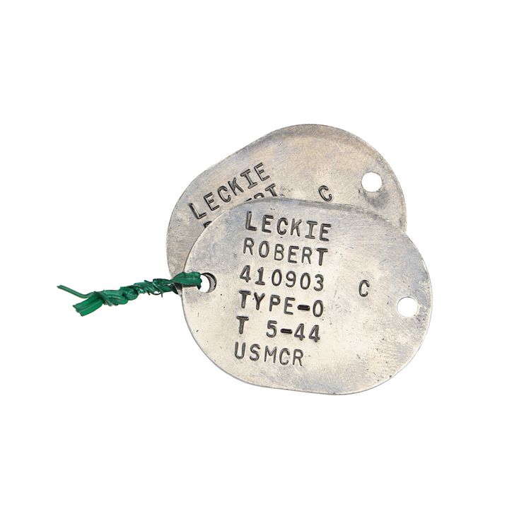 Robert Lucky Leckies (James Badge Dale) 5-44 Dog Tags | PACIFIC, THE ...