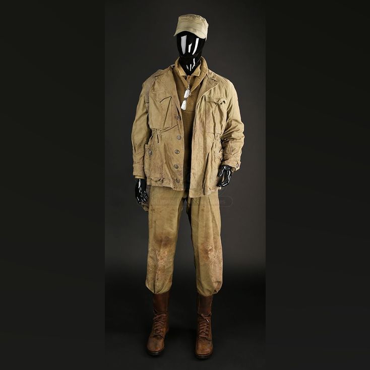 Norman Machine Ellisons (Logan Lerman) Army Uniform | FURY (2014)