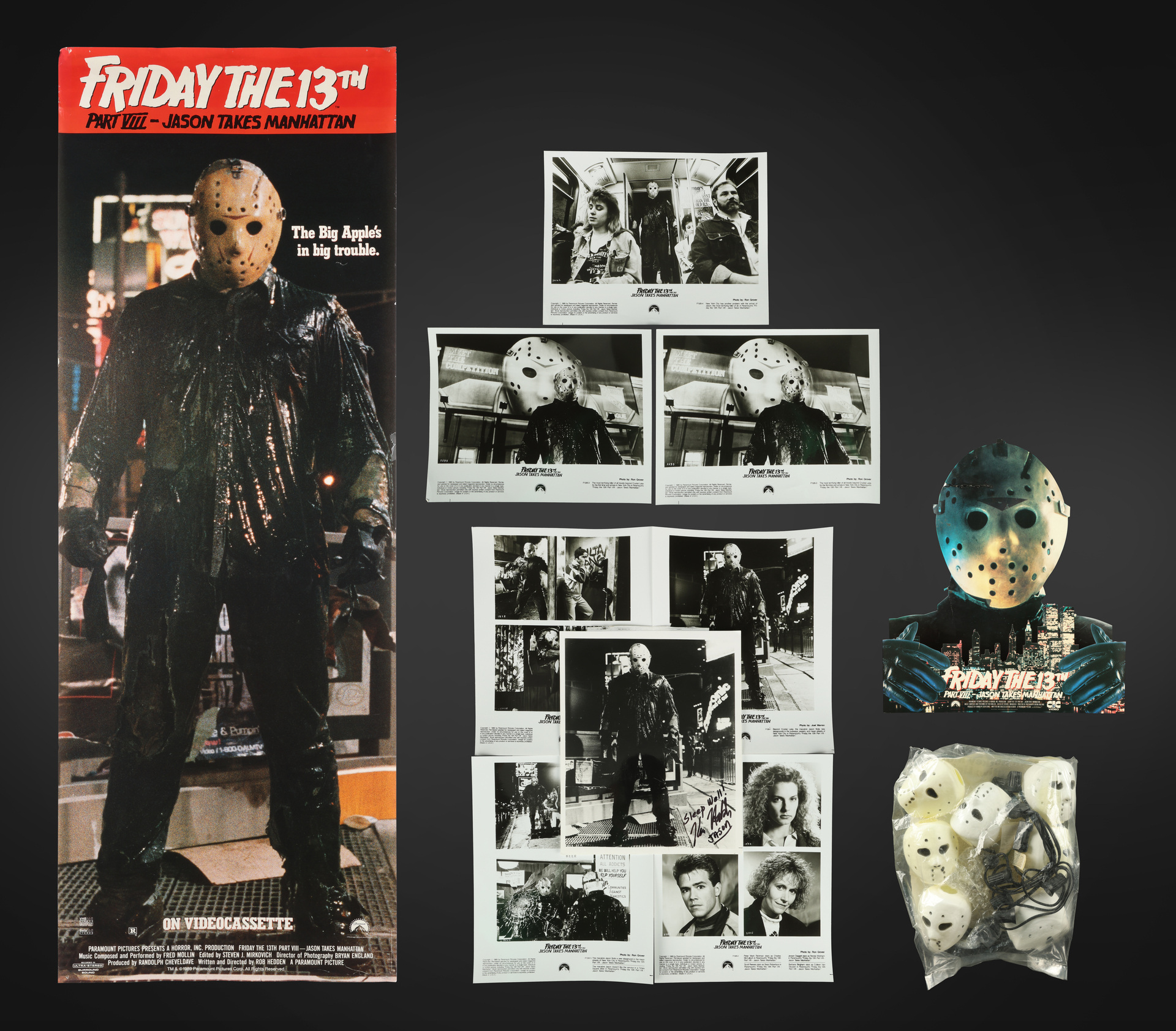 Lot #284 - FRIDAY THE 13TH PART VIII: JASON TAKES MANHATTAN (1989 ...