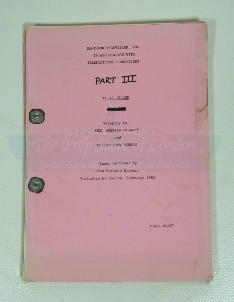 Production Used Scripts | Prop Store - Ultimate Movie Collectables