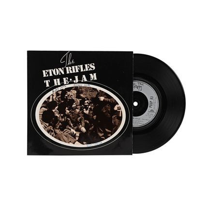 Lot # 529: THE JAM - The Eton Rifles 7-inch Single Vinyl Autographed by ...