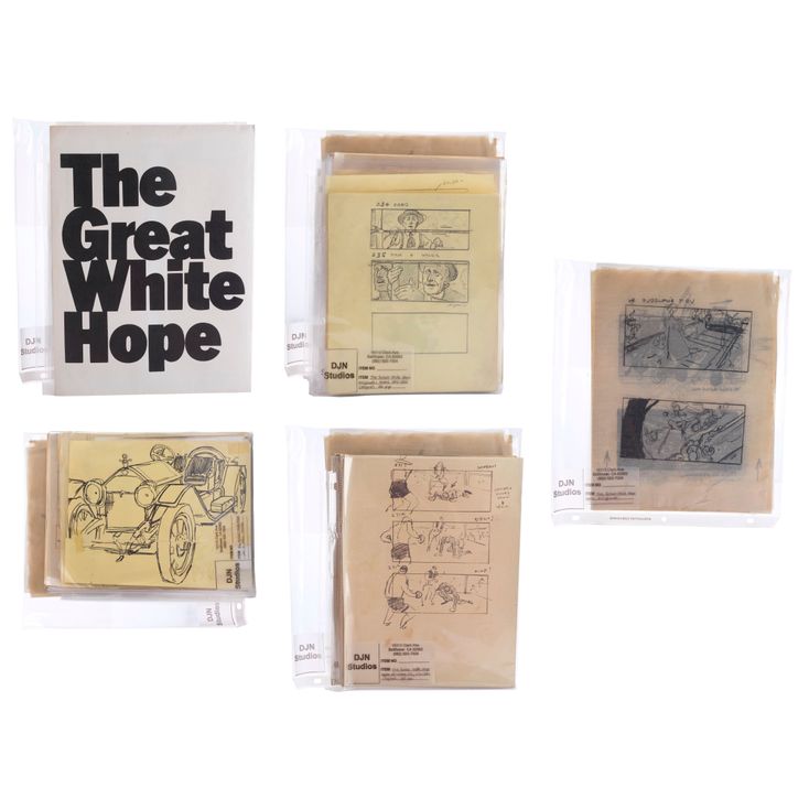 214. Collection of Printed and Hand-Illustrated David J. Negron, Sr ...