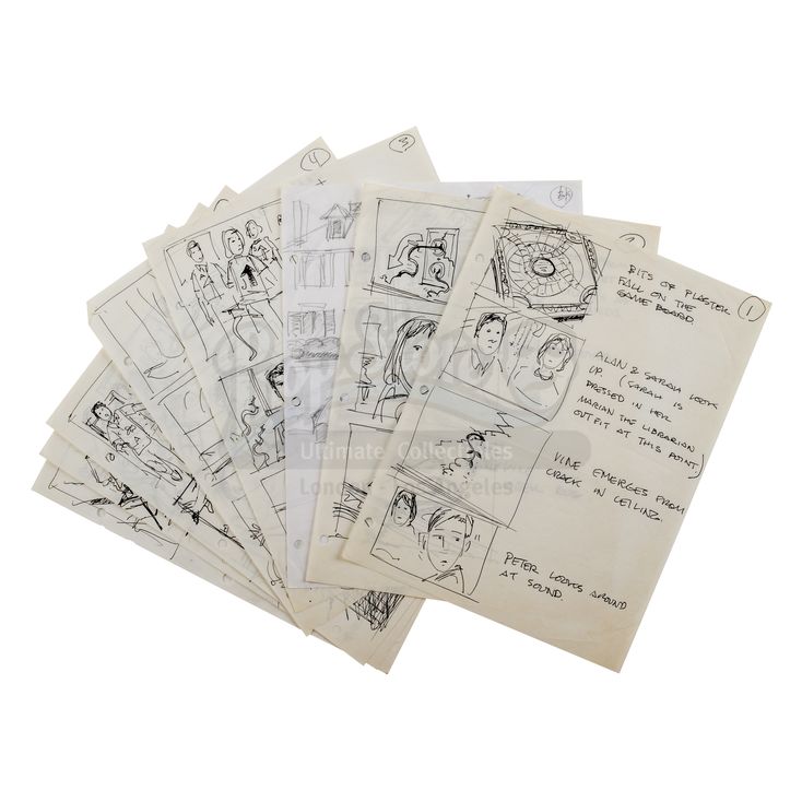 Storyboard Set | JUMANJI (1995)