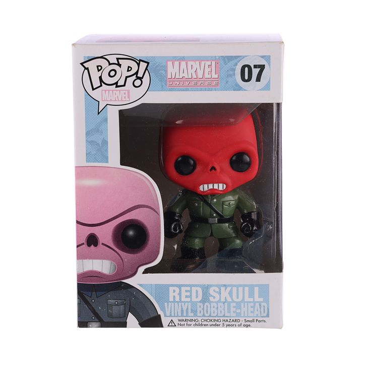 Lot #56 - MARVEL UNIVERSE - Funko POP! Red Skull #07