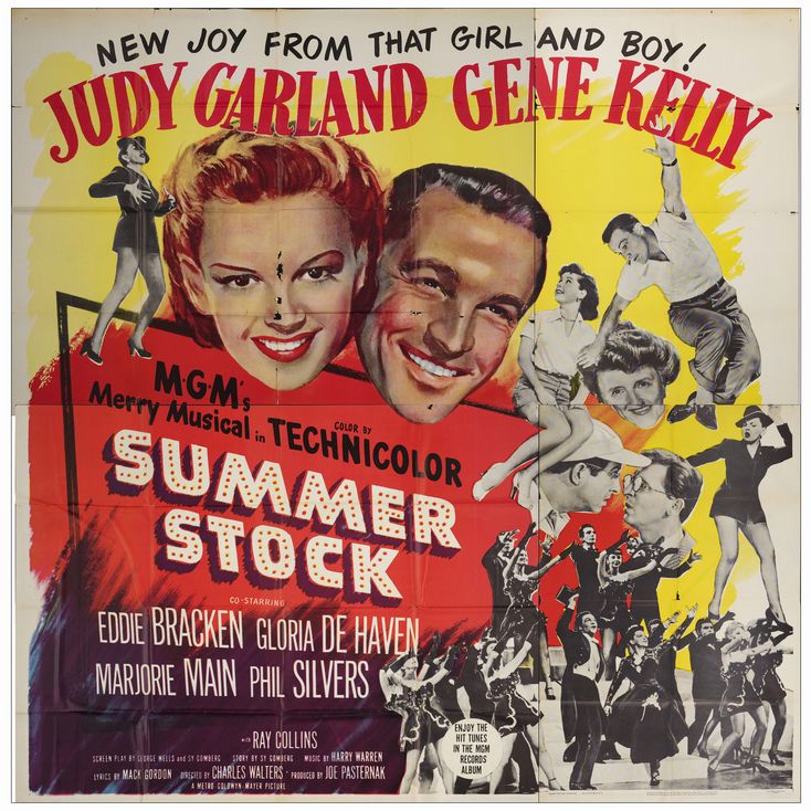 604: Six Sheet (81 x 81 ); Fine Folded ### SUMMER STOCK (1950)