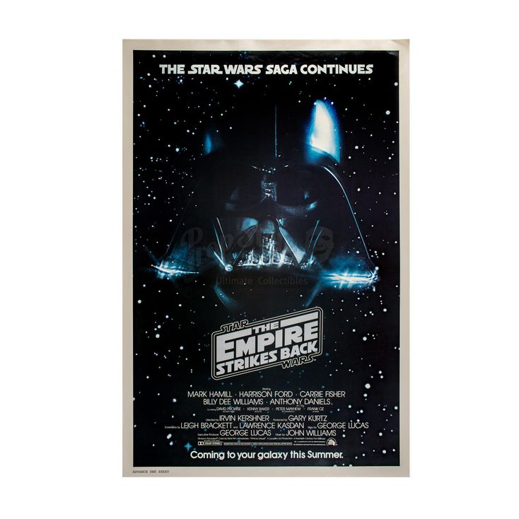Advance One-Sheet Poster | STAR WARS: THE EMPIRE STRIKES BACK (1980)