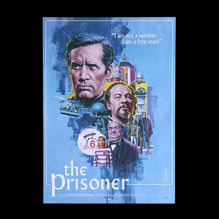Vice Press Poster, 2018 | PRISONER, THE (1967-1968)