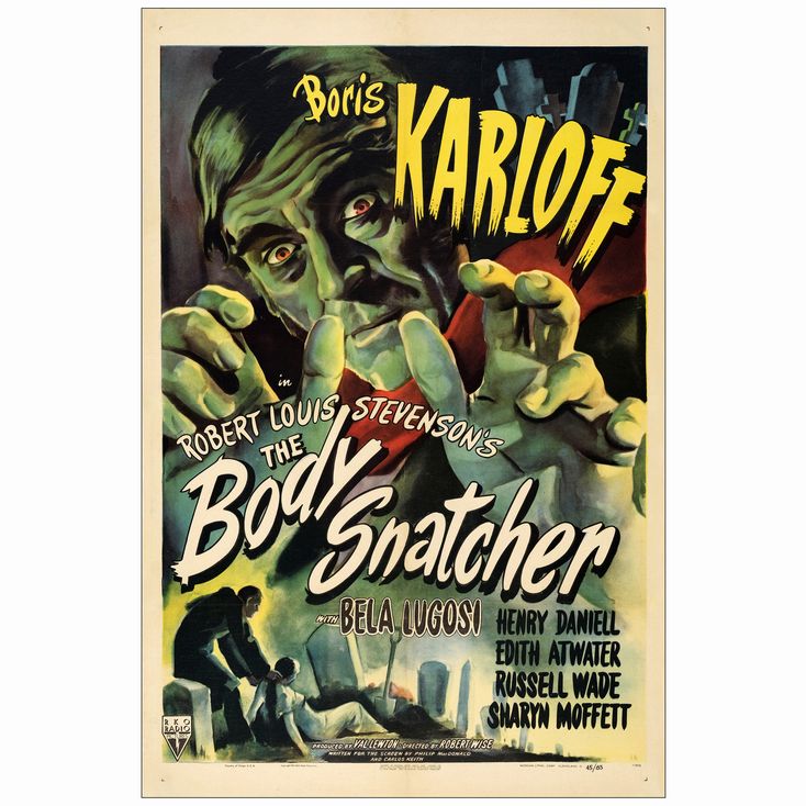 47. THE BODY SNATCHER (1945) One Sheet (27 x 41) Very Fine- on Linen ...