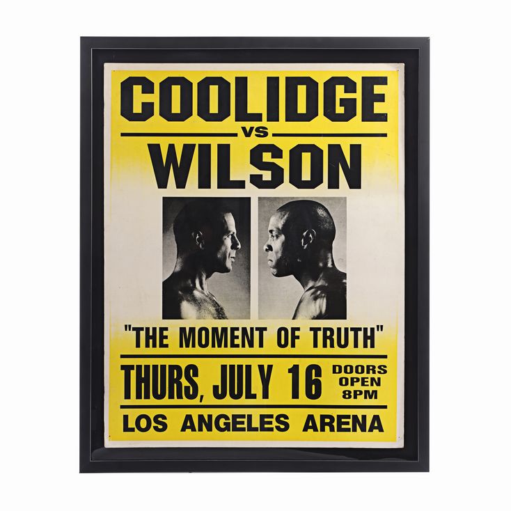 Lot 307 - Butch Coolidge (Bruce Willis) Fight Poster | PULP FICTION (1994)