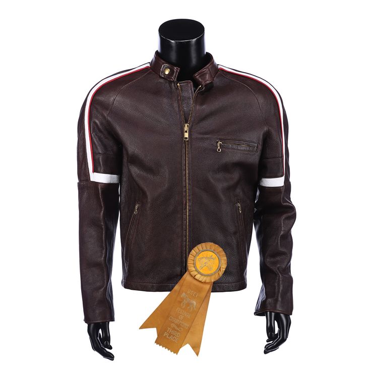 Lot 1508 - Ray Ferriers (Tom Cruise) Virgin Leather Jacket and Rachel ...