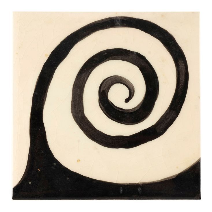 279. Tim Burton Hand-painted Tile | TIM BURTON