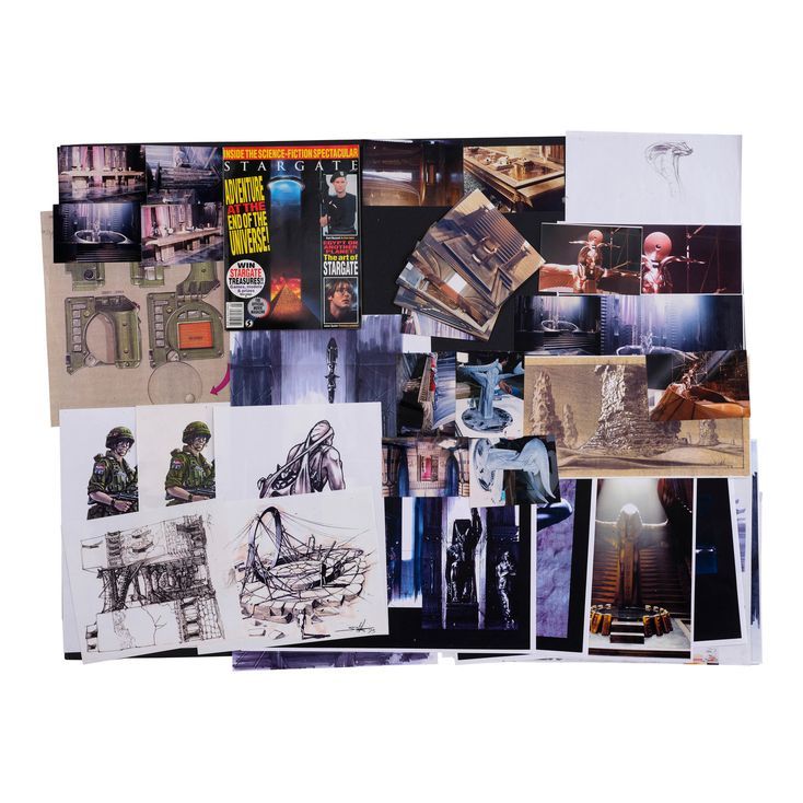 Lot # IT-167055 (LT-283201): STARGATE (1994) - Set of Printed Simon ...