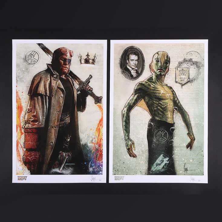 Paul Shipper Collection Two Signed and Hand-Annotated Artist Proof ...