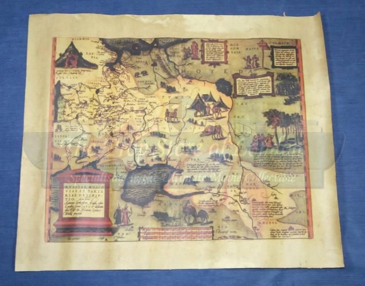 Prop Maps Set Dressing | TO KILL A KING (2003)