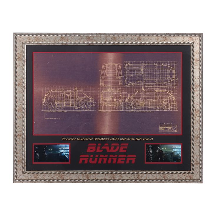 Lot #933: BLADE RUNNER (1982) - Geoff Hutchins Collection: Framed ...
